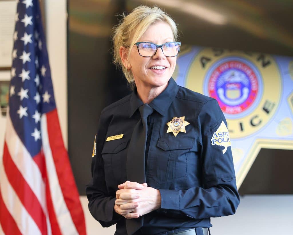 Photos: Kim Ferber officially sworn in as new Aspen Police Chief ...